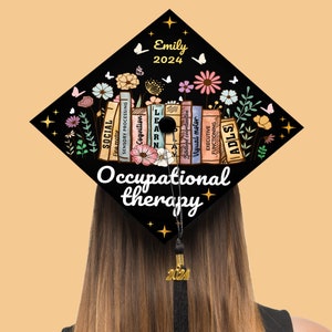 Occupational Therapy Graduation Cap Topper, Customized OT Grad Cap ...
