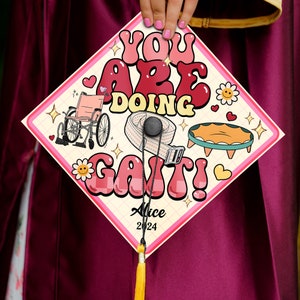 Physical Therapist Graduation Cap Topper, Personalized PT Grad Cap ...