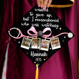 Personalized Nurse Graduation Cap Topper, Custom RN Grad Cap, Future ...