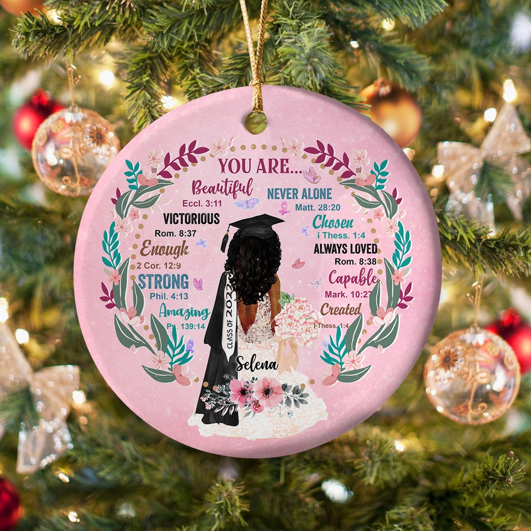 Personalized God Says You Are Graduation Ornament Custom - Etsy