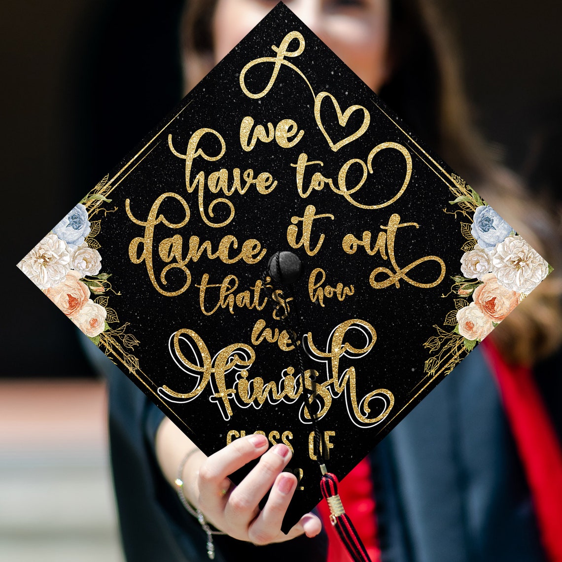 Personalized Printed Grad Cap Topper Funny Grad Cap Topper - Etsy