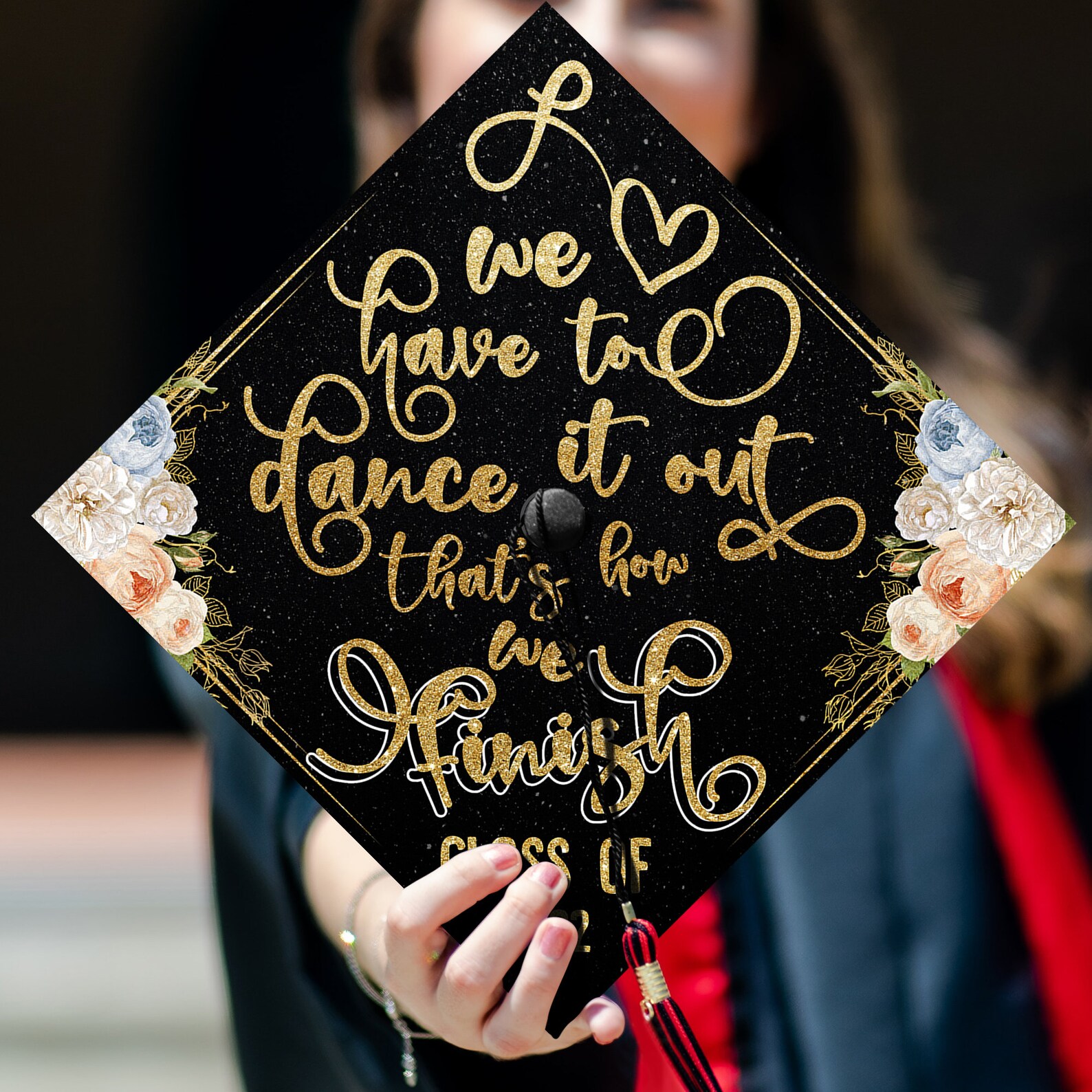 Personalized Printed Grad Cap Topper Funny Grad Cap Topper - Etsy