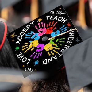 Customized Autism Awareness Graduation Cap, Personalized Cap Decoration ...