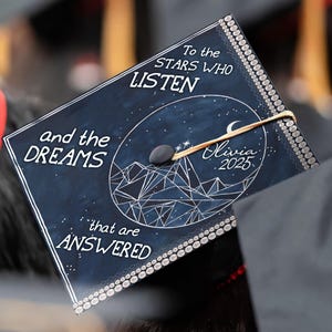 Custom Acotar Graduation Cap Topper, Personalized Bookish Girl Grad Cap ...