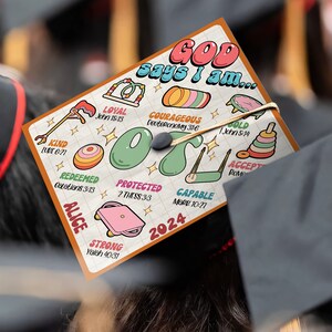 Personalized Occupational Therapy Grad Cap, OT Graduation Cap ...