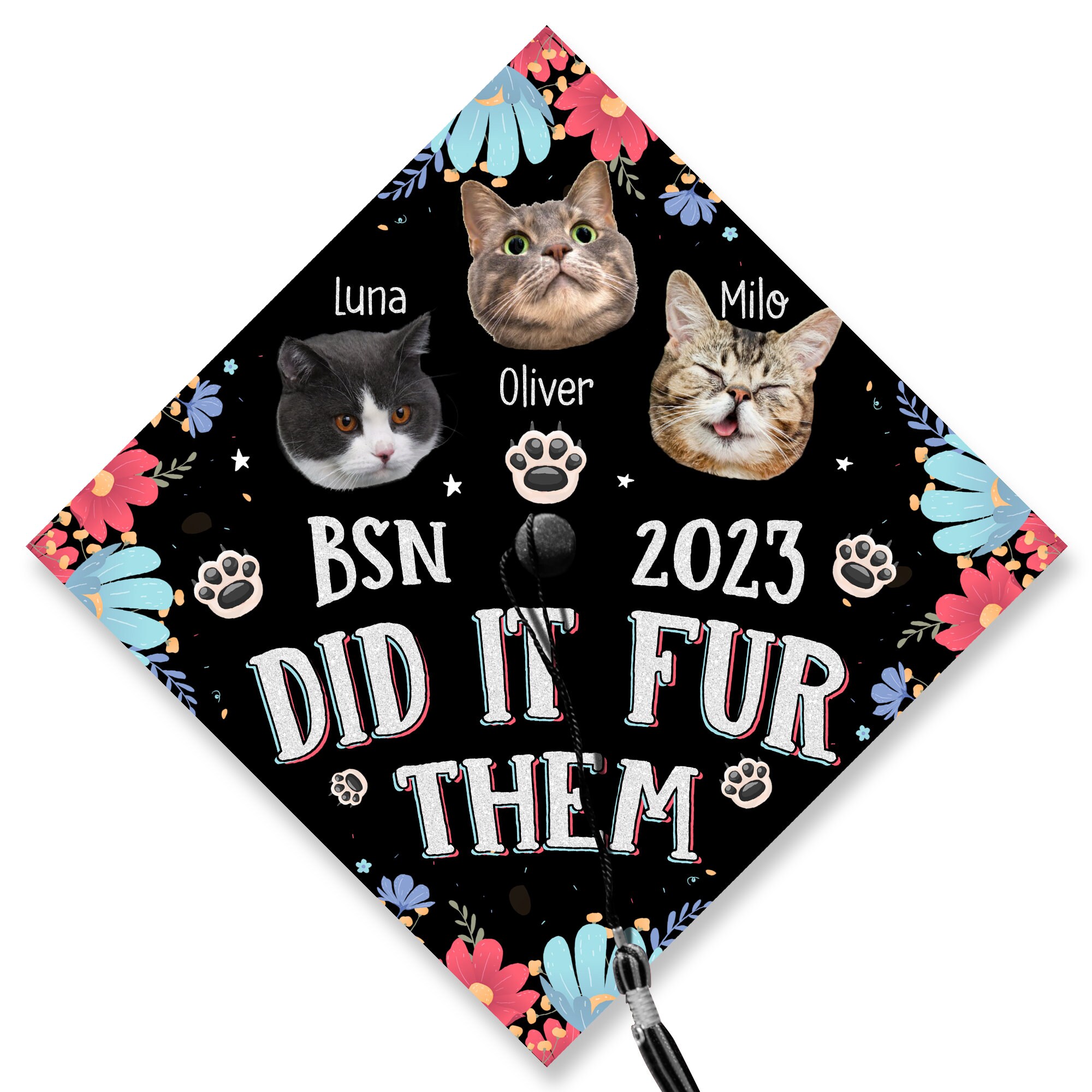Grumpy Cat Graduation Cap