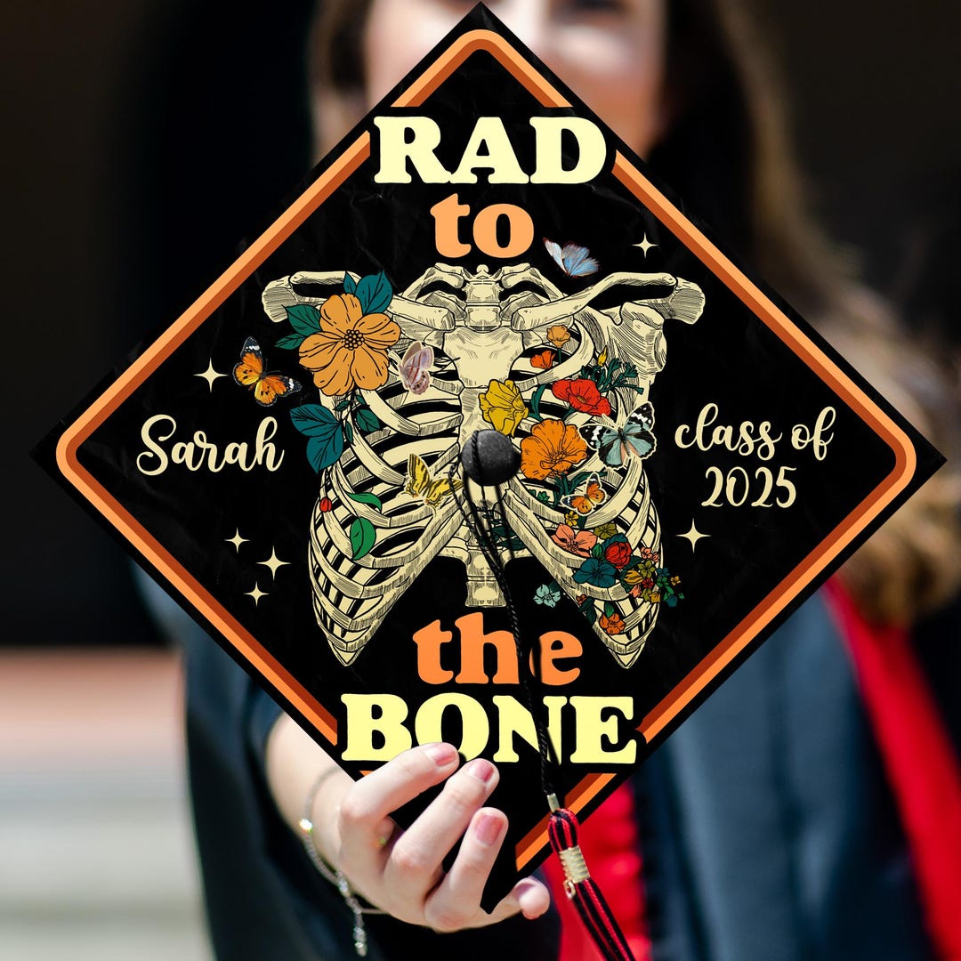 Radiology Technologist Graduation Cap Topper, Rad Tech Graduation ...