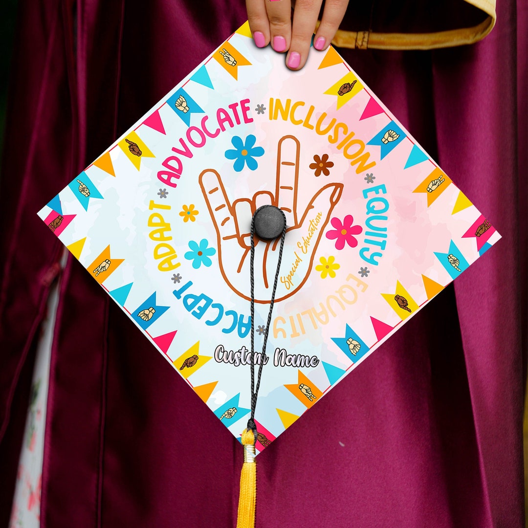 Customized Cap Decoration for Graduation, Personalized Special ...