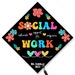 Custom Graduation Cap Topper Personalized Social Work Grad - Etsy