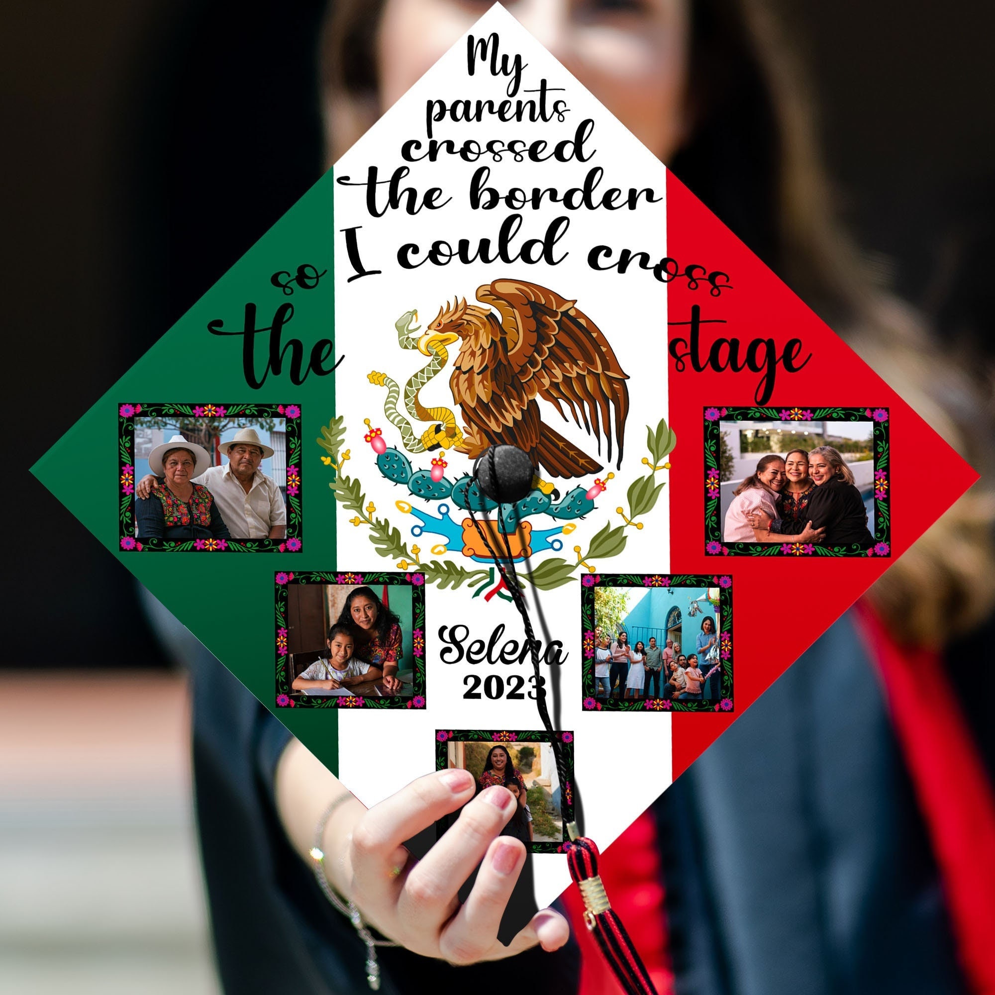 Graduation Side Border Design