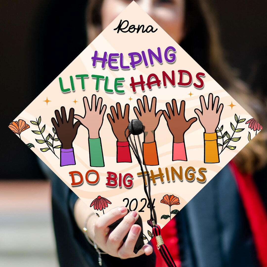 Custom Occupational Therapy Grad Cap, OT Graduation Cap Decorations to ...