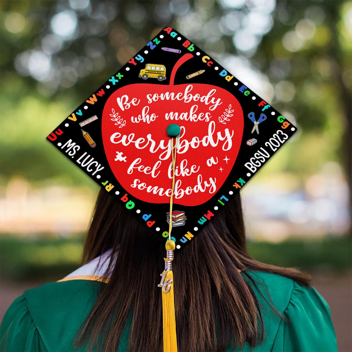 Printed Future Teacher Grad Cap Topper Funny Grad Cap Topper - Etsy
