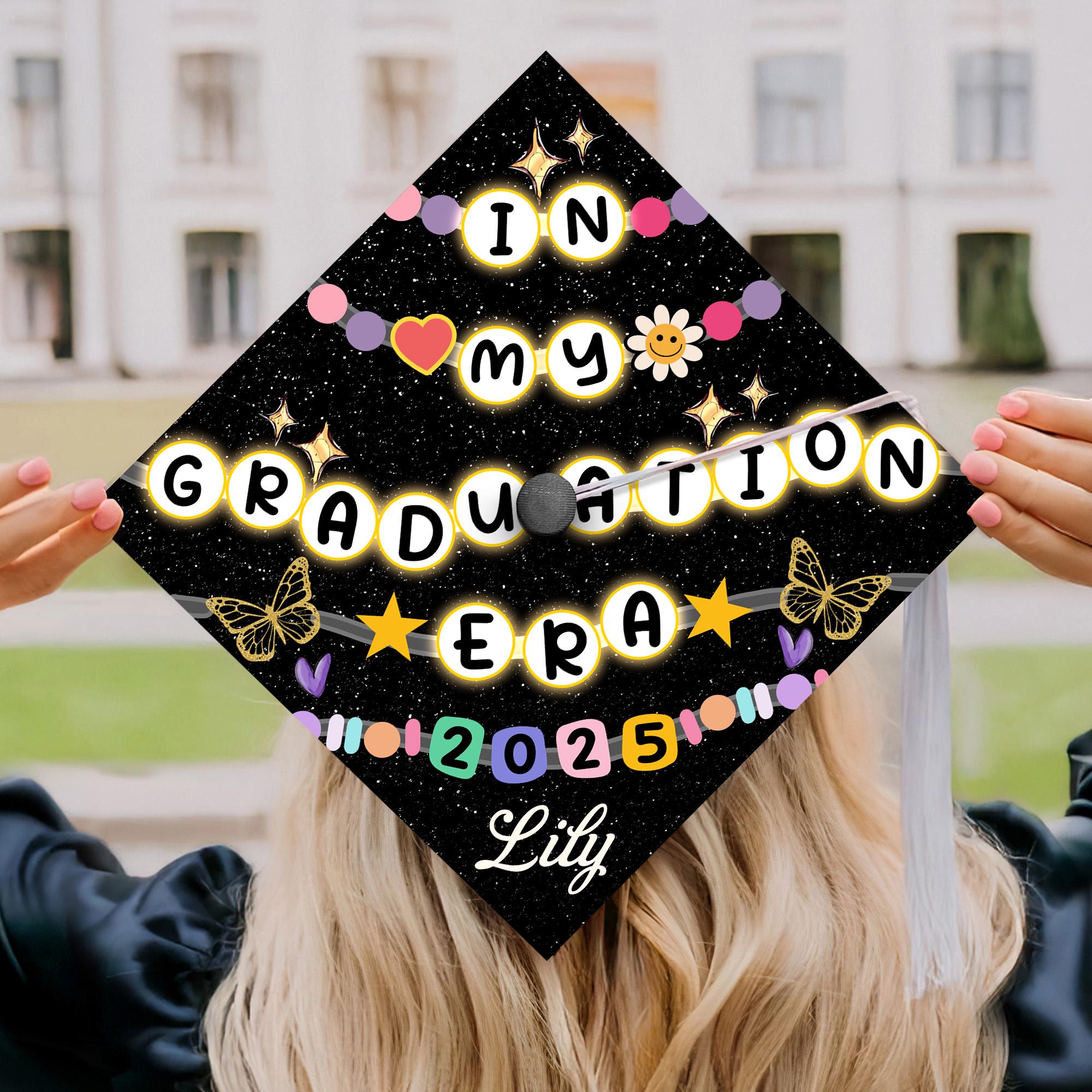 Custom College Graduation Cap Topper, Personalized Memories Grad Cap ...