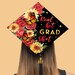 Real Hot Grad Sh!t Printed Grad Cap Topper, Funny Grad Cap Topper ...