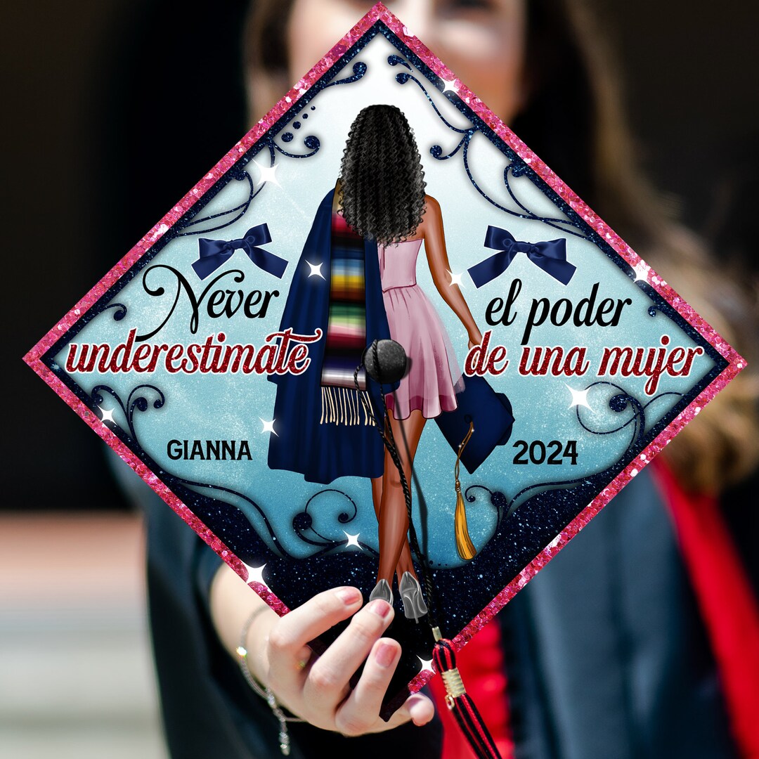 Custom Mexican Graduation Cap Topper, Custom Proud First Generation ...