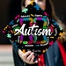 Personalized Autism Printed Graduation Cap Topper, Custom Special ...