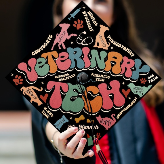 Veterinarian Graduation Cap Decorations