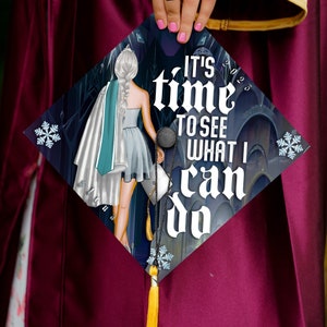 Customize Graduation Cap Topper, Disney Inspired Grad Cap, Personalized ...