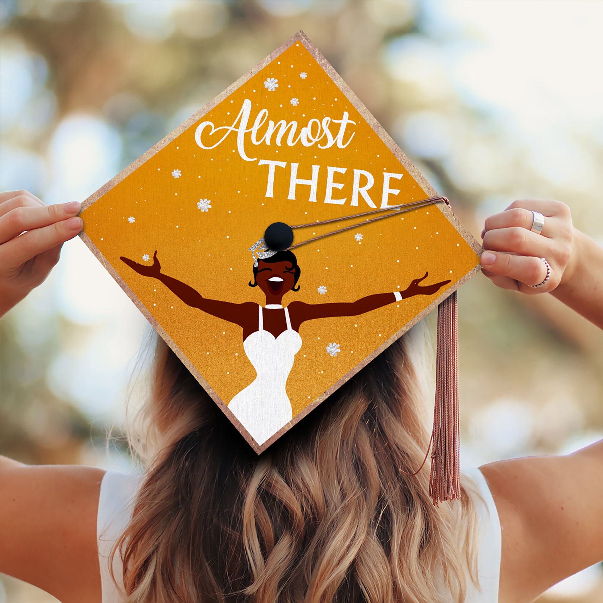 Princess and the Frog Almost There Graduation Cap Topper - Etsy