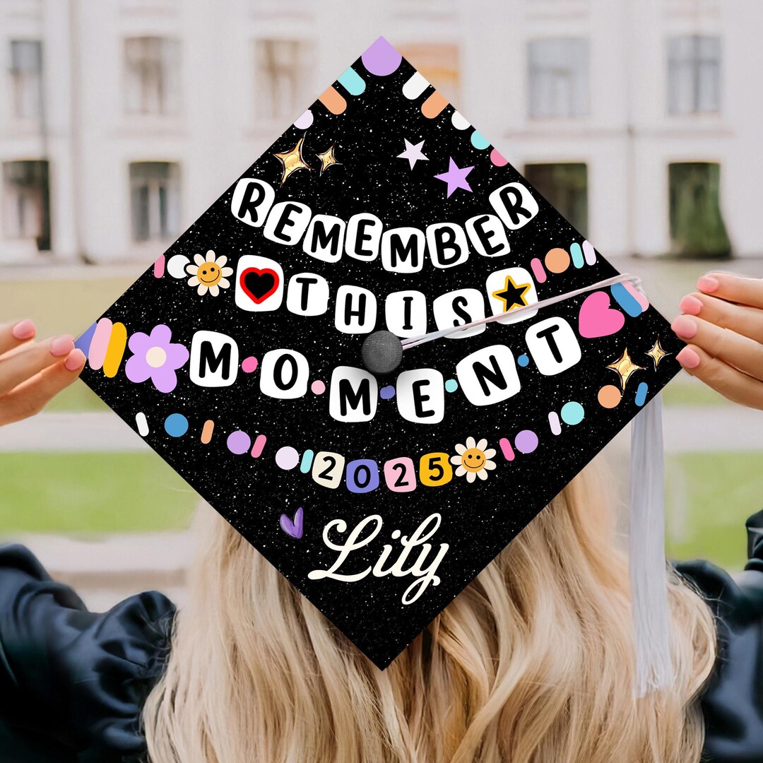 Custom Memories Graduation Cap Topper, Personalized Friends Grad Cap ...