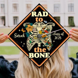 Radiology Technologist Graduation Cap Topper, Rad Tech Graduation ...