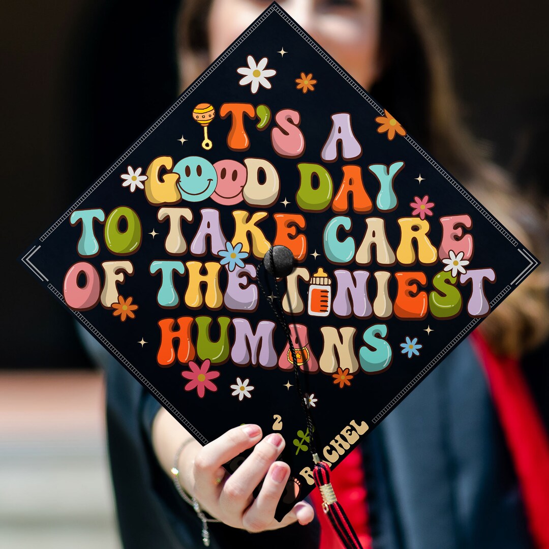 Personalized NICU Nurse Grad Cap Topper, NICU Cap Decorations to Honor ...