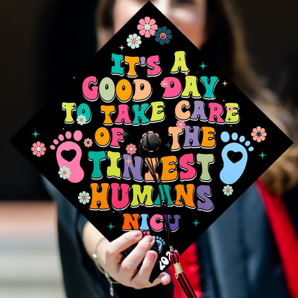 Nursing Icu Graduation Cap Topper - Etsy
