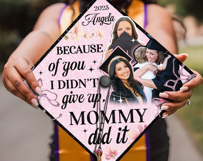 Custom Graduation Cap Topper Personalized Grad Cap - Senior Class of ...