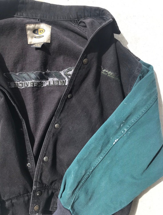 90s vintage varsity letterman jacket - Gem