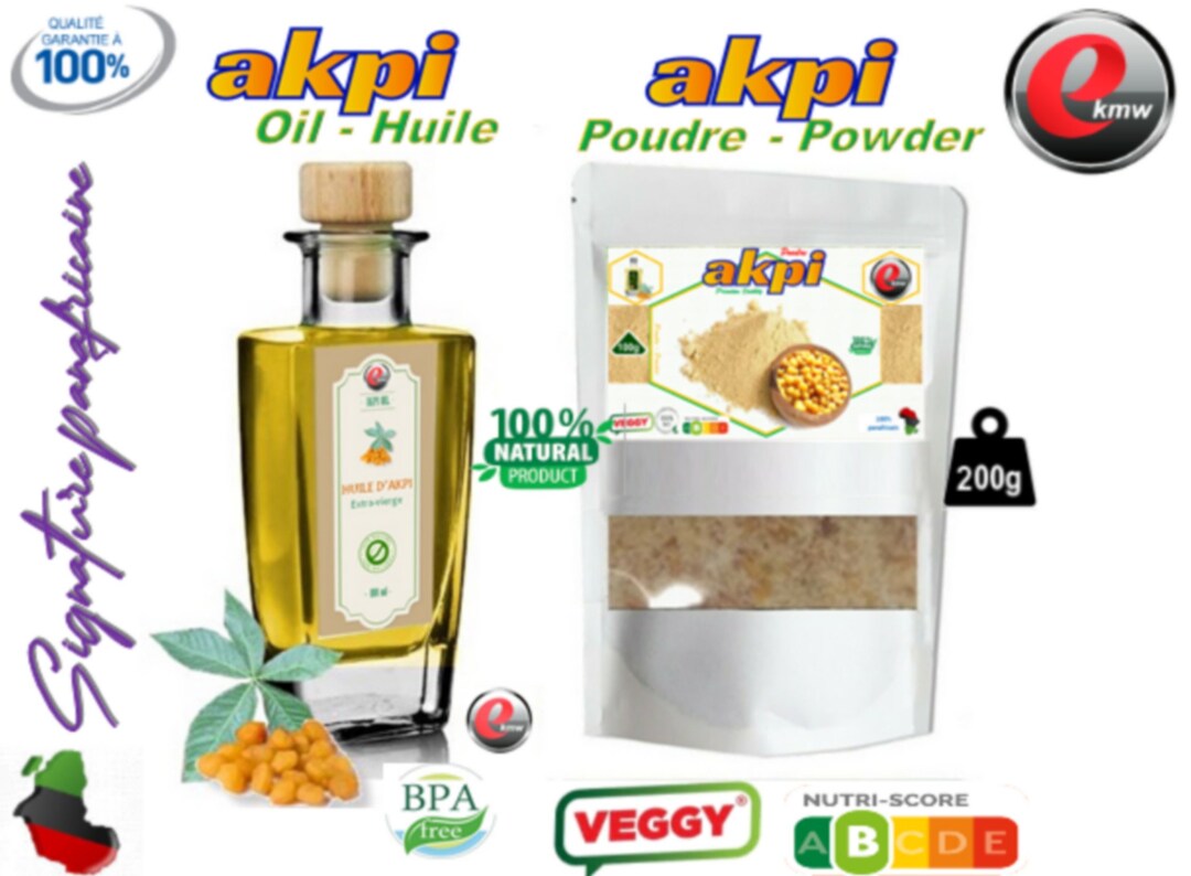 Nyong pan-african Signature 200g of Akpi Powder and 100ml of Limited ...
