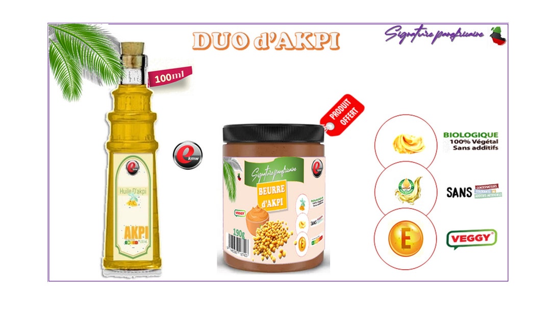 Complete Akpi Top Quality 100ml of Akpi Oil and 190G of Akpi Butter - Etsy