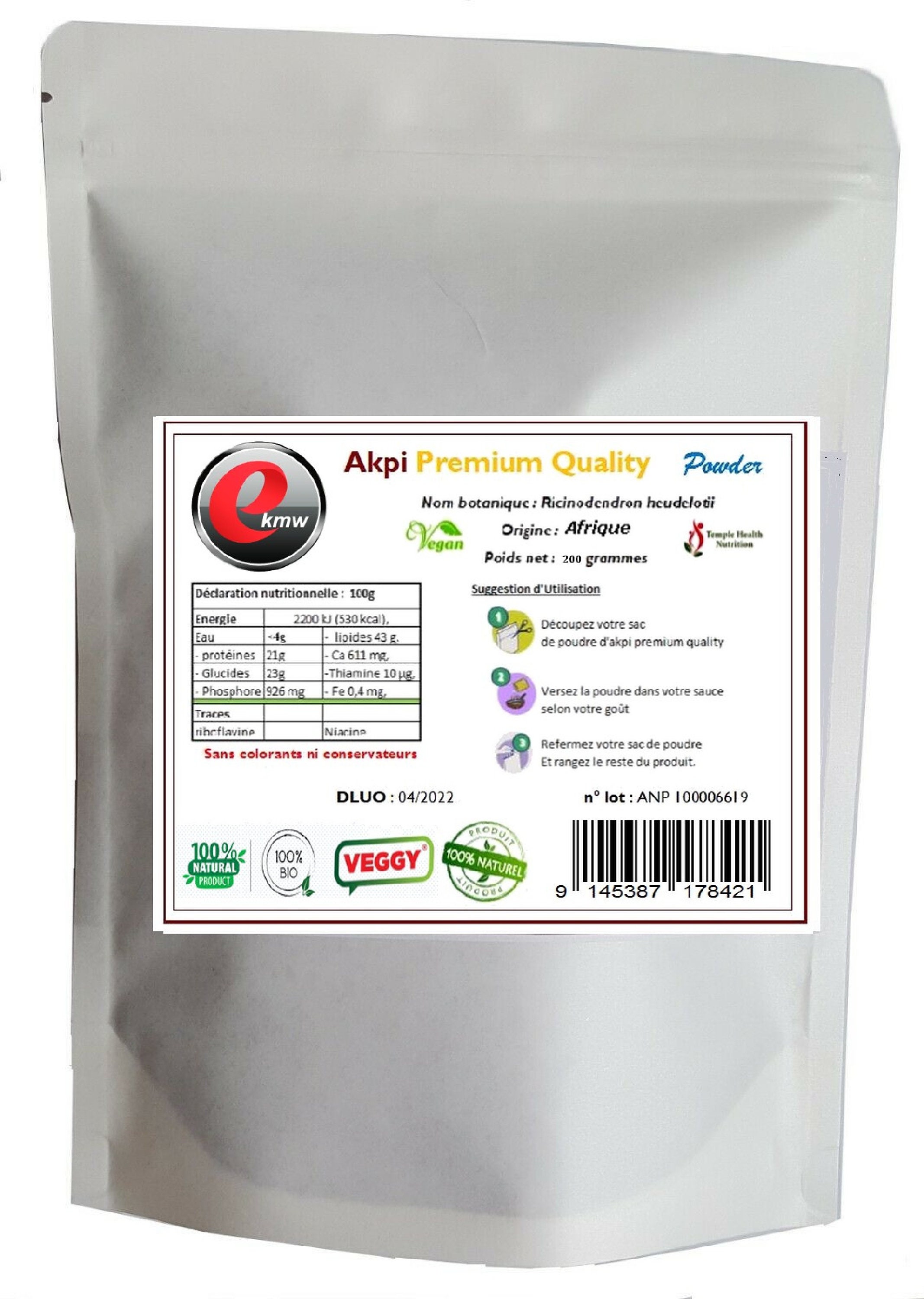 Akpi poudre XXL Signature panafricaine 50g Gratuit - Etsy France