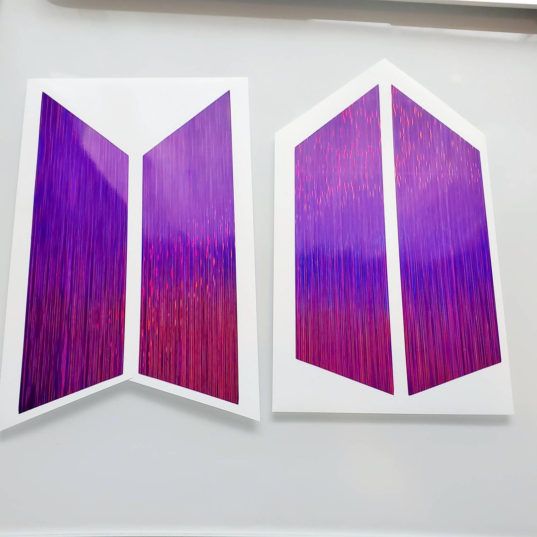 BTS & Army Logo Decals 4x6in - Etsy
