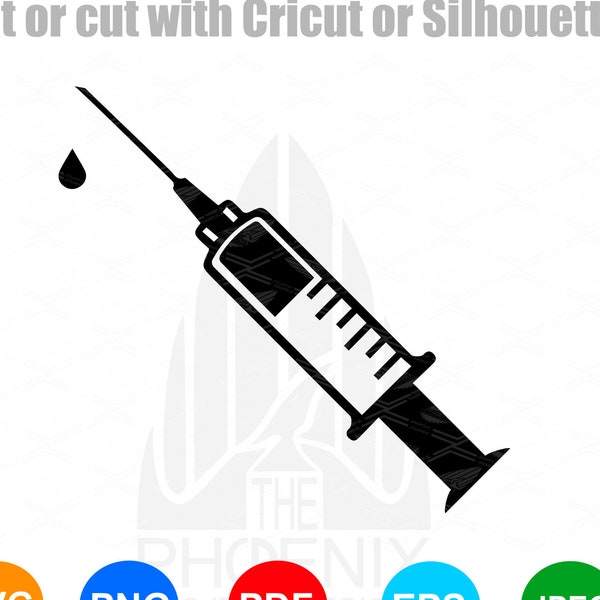 Vaccine Svg - Etsy