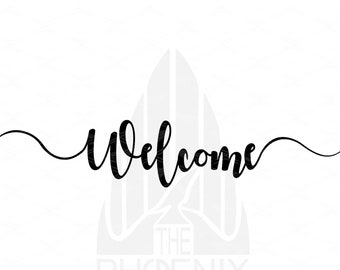 Welcome Svg File | Etsy