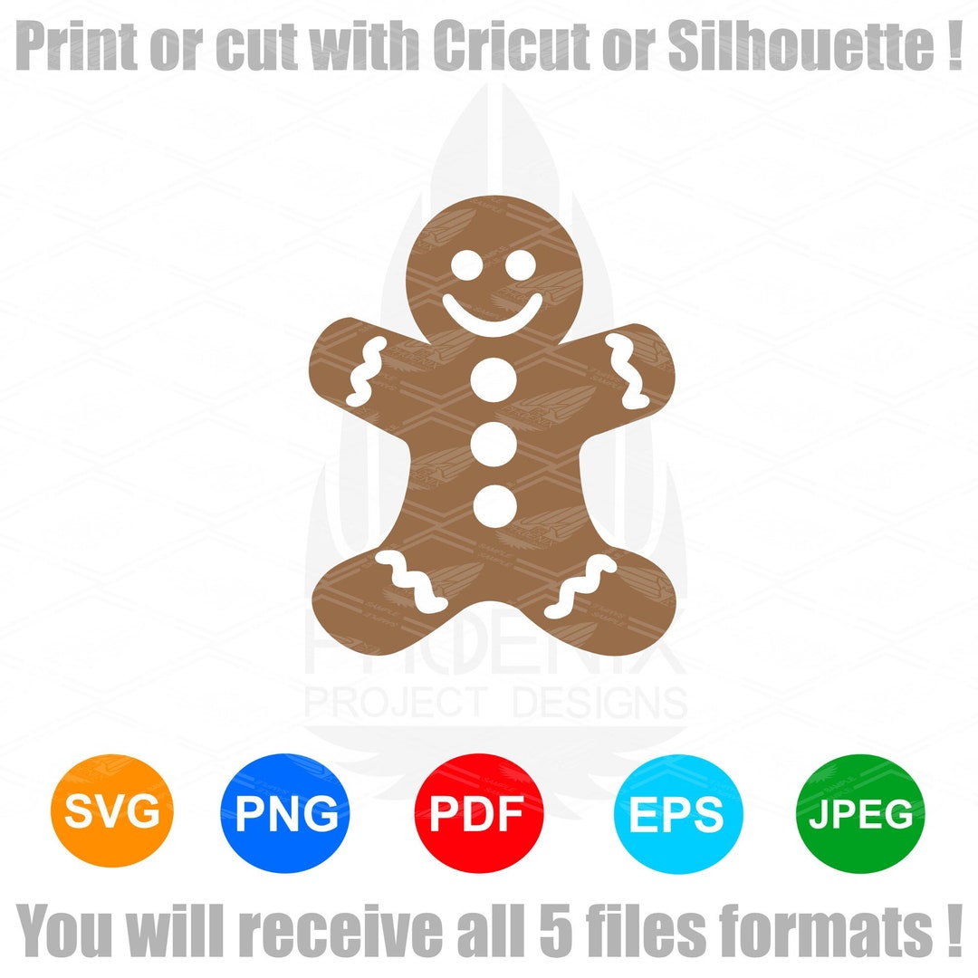 Gingerbread Man SVG | Christmas SVG | Christmas Decoration | Holiday ...