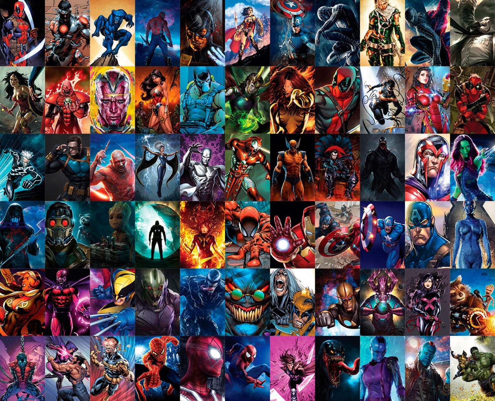 112pcs Superhero Wall Collage Kit Boujee Superhero collage | Etsy