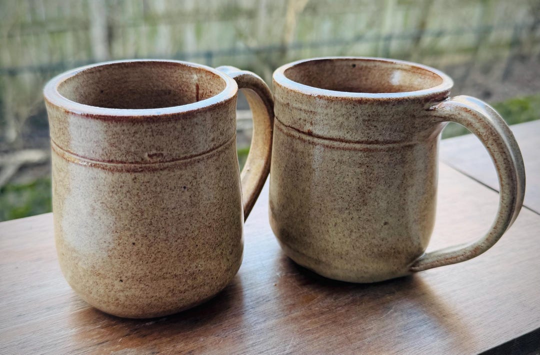 Handmade Ceramic Mug | 10 Oz Coffee Mug | Wheelthrown Mug | Coffee ...