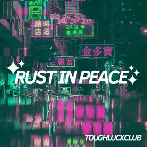 Rust in Peace • Punny Vinyl Sticker, Vinyl Decal, Joke Car Sticker, Car ...