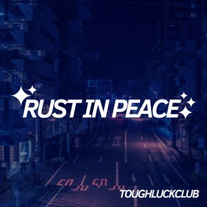 Rust in Peace • Punny Vinyl Sticker, Vinyl Decal, Joke Car Sticker, Car ...