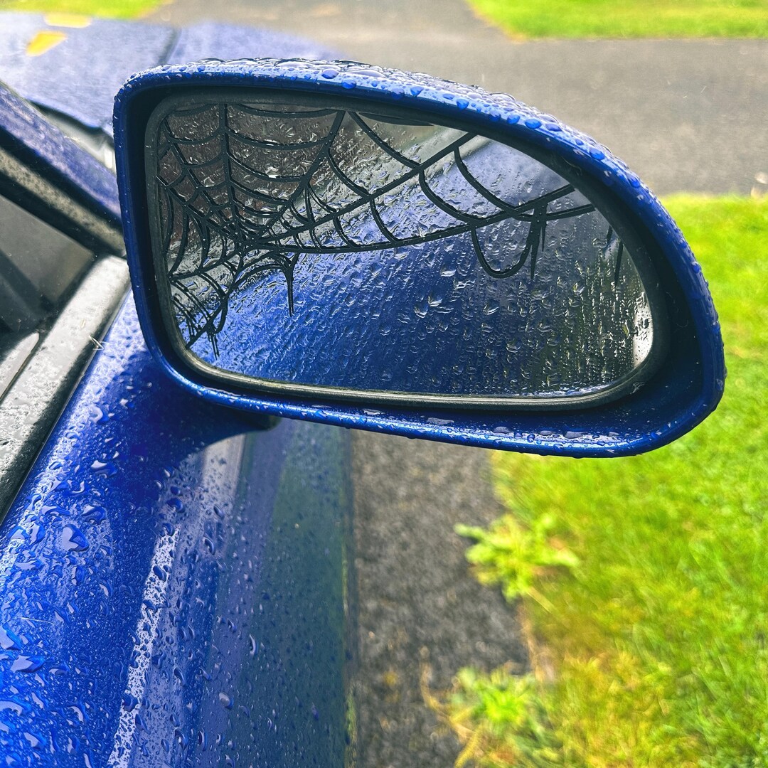 Cobweb Wing Mirror Stickers • Cobweb Decal, Wing Mirror Stickers ...