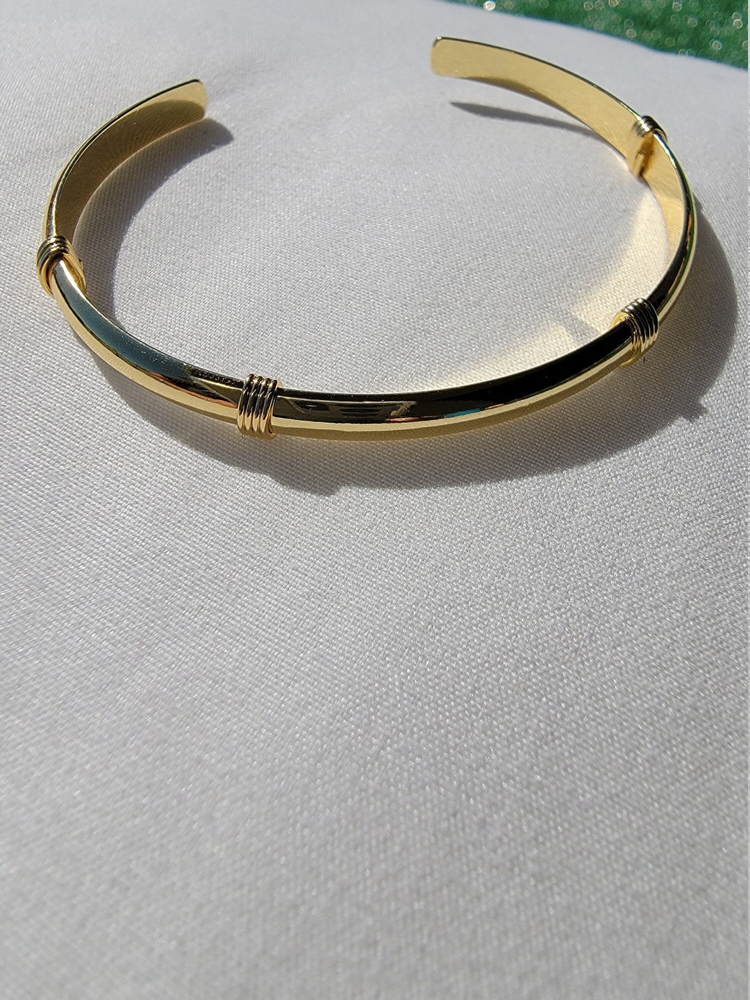 Bella Adjustable Gold Bracelet 18k Gold Plated Adjustable - Etsy