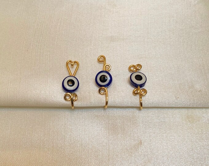 Evil Eye Nose Cuffs - Etsy