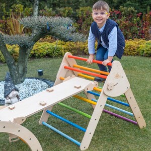 Little Rocker Set, Climbing Triangle, Climbing Furniture, Montessori ...