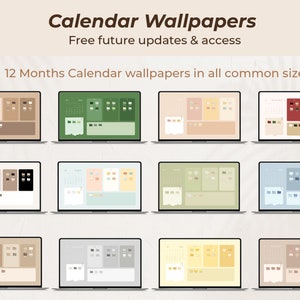 Desktop Organizer Wallpapers + Folder Icons Bundle for MAC / Windows ...