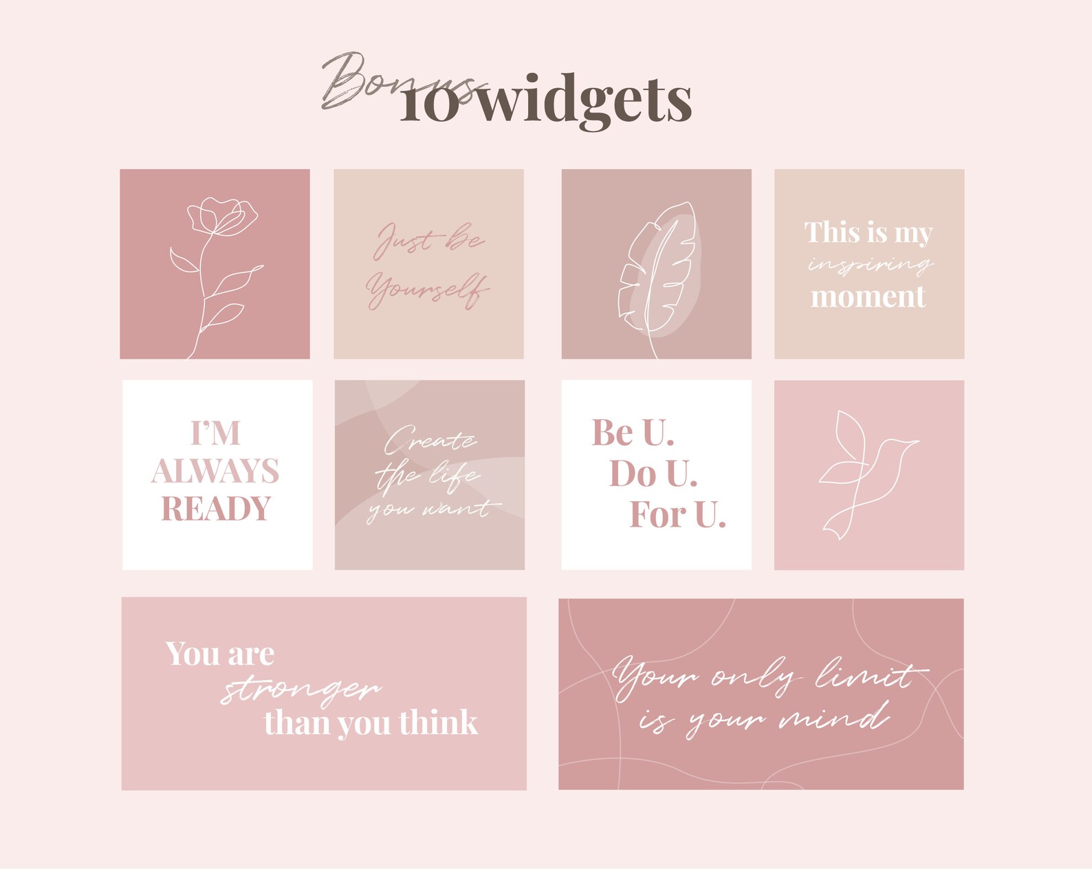 Neutral Pink Ios App Icons Aesthetic 1200 Iphone App Covers - Etsy