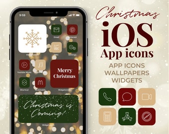 Christmas App Covers - Etsy