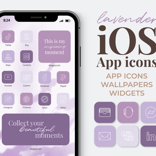 53 Iphone Home Screen Icons App Icon Covers for IOS 14 - Etsy