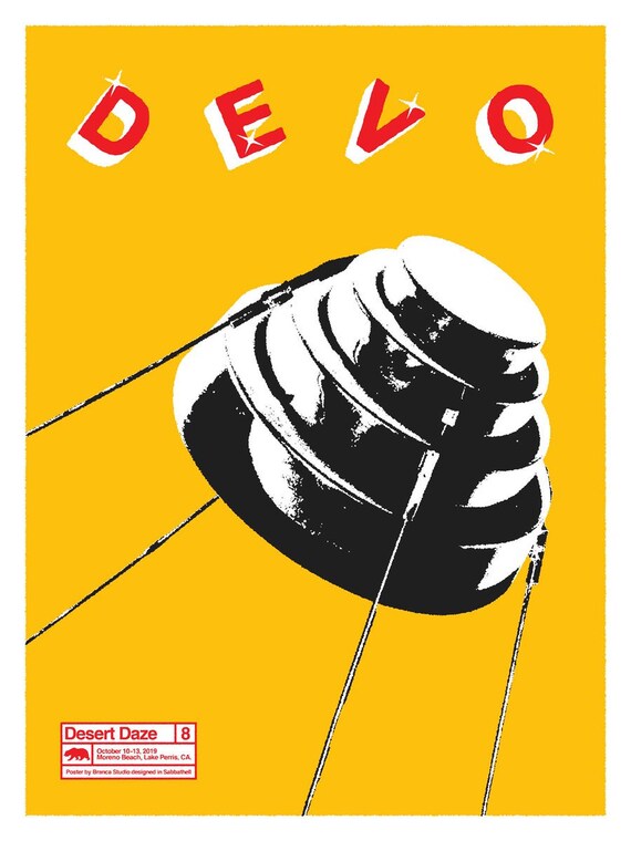 Devo Poster - Etsy