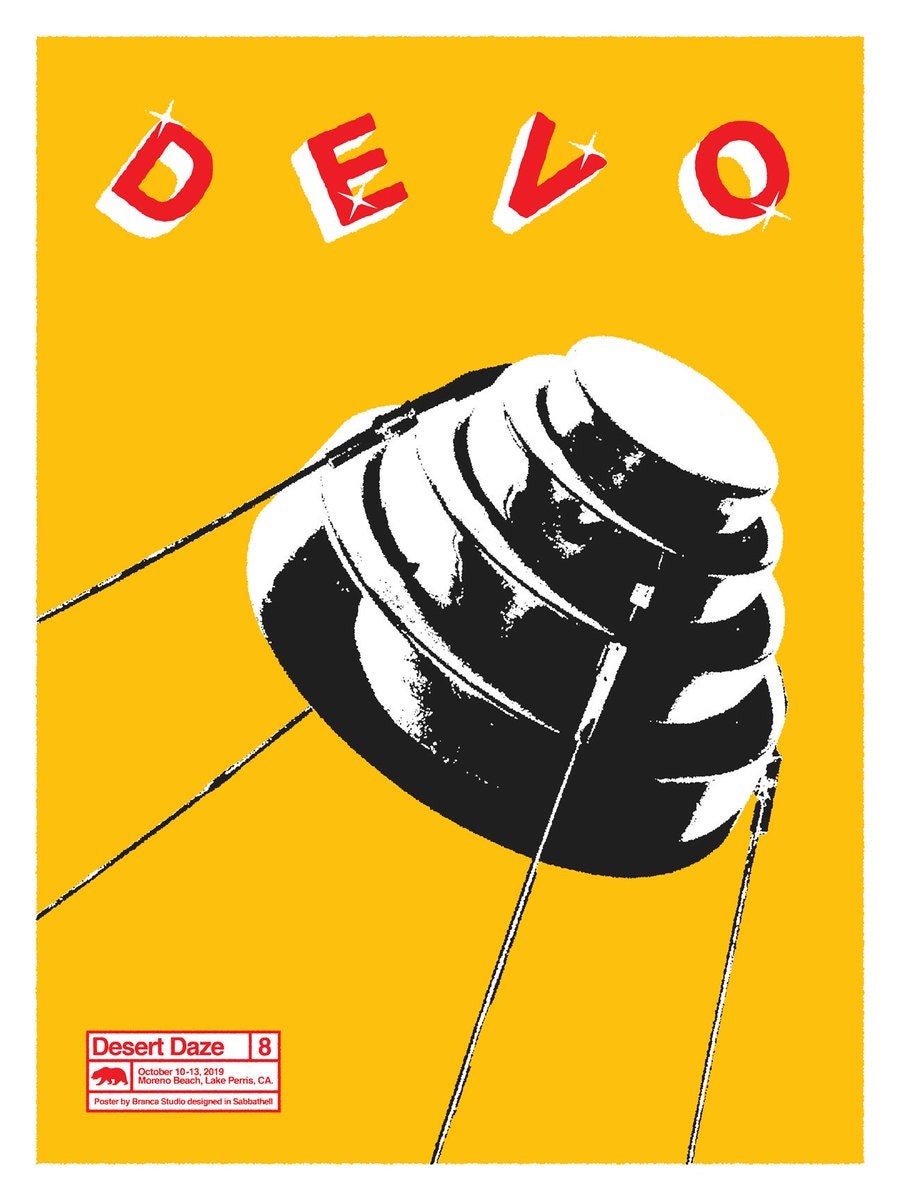 Devo Poster - Etsy
